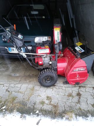 Spazzaneve in ottimo stato