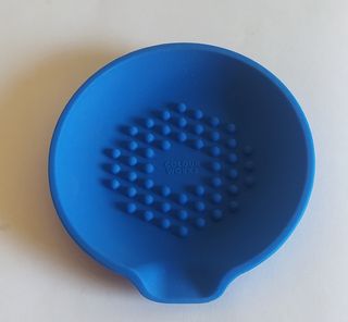 Poggiamestolo azzurro