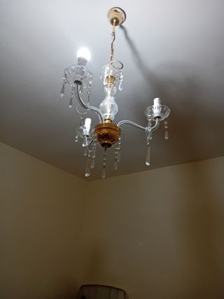 Lampadario in cristallo