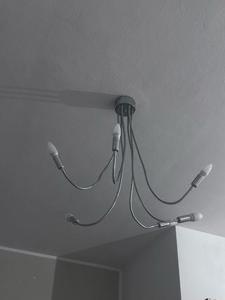 lampadario + 2 applique da soffitto/parete
