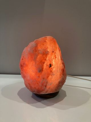 Lampada di sale rosa
