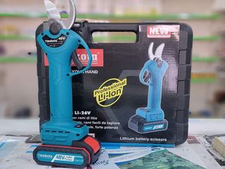 Forbice Da Potatura A Batteria Cesoia Elettrica 48