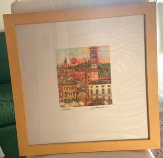 due cornici con serigrafia