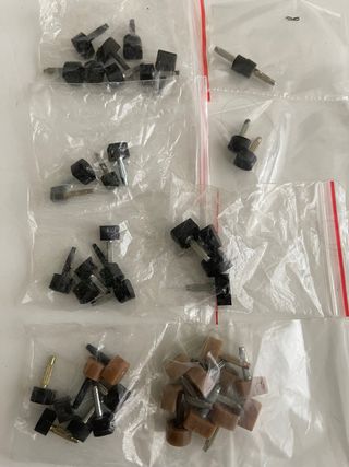 per calzolaio set 22 gommini per tacchi