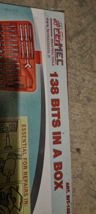 Scatola 138 tool fermec nuova