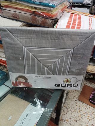 Completo letto lenzuola 2 piazze GURU