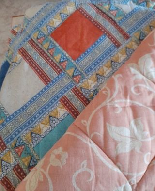 2 Trapunte  invernale double face