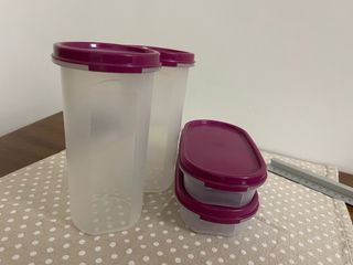 tupperware contenitiri tappo viola