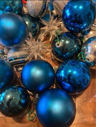 Lotto palline per albero di Natale