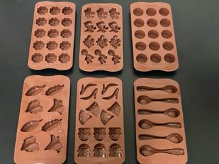 stampini in silicone per cioccolatini