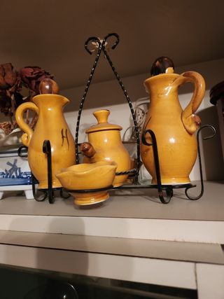 set olio sale pepe aceto