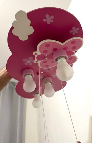 lampadario camera bambina