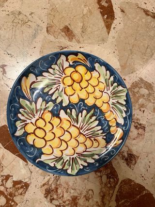 piatto ceramica di caltagirone