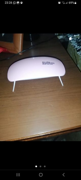 Mini lampada per unghie