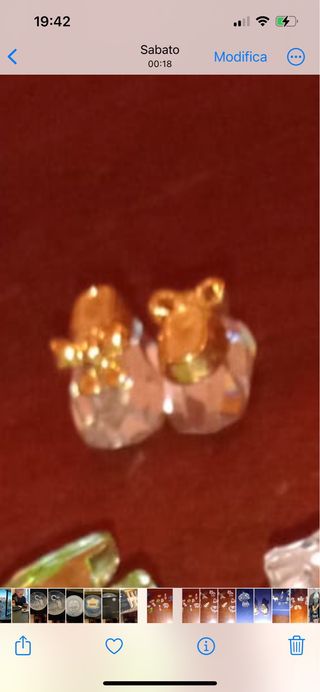 scarpette in cristallo