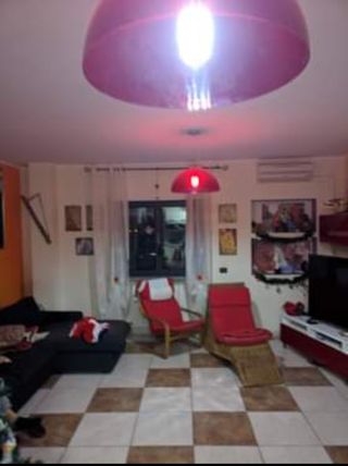 Lampadari rosso trasparente