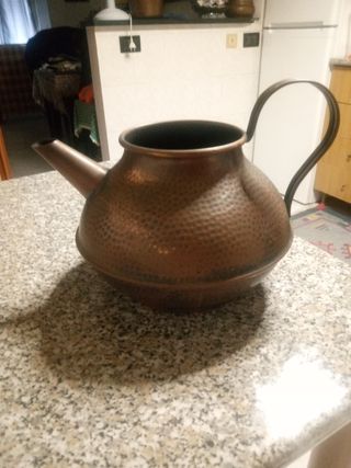 Bollitore in rame antico