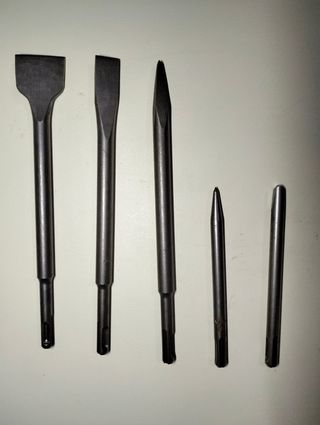 5 Punte per martello a percussione