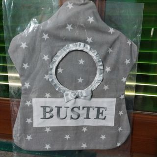 Porta buste in cotone fatto a mano