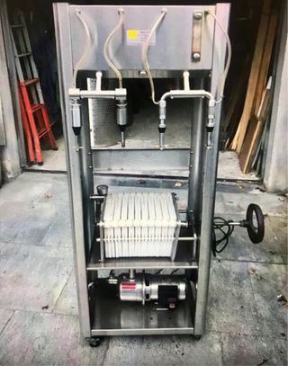 imbottigliatrice acciaio inox