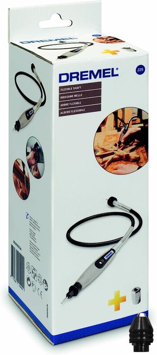 Braccio flessibile ORIGINALE Dremel 225 + Mandrino