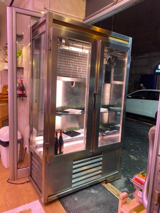 vetrina frigo carni