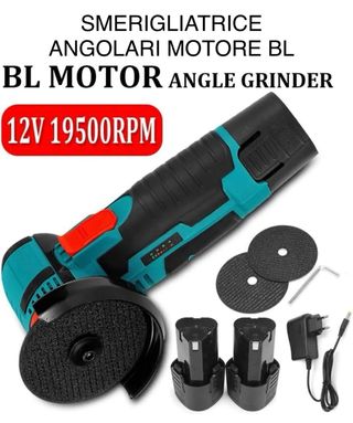 mini smerigliatrice 12v a 2 batteria litio