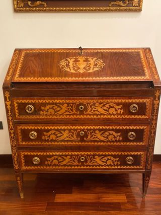 ELEGANTE RIBALTA CON CALATOIA A SCRITTOIO