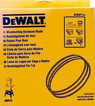 Lame per sega a nastro Dewalt DW876