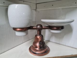 Accessori bagno, kit da appoggio