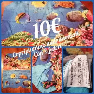Completo copripiumino e federe