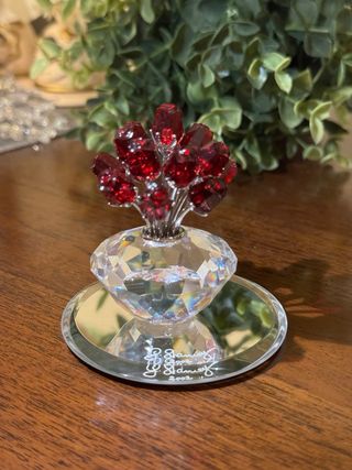 Vaso rose Swarowski