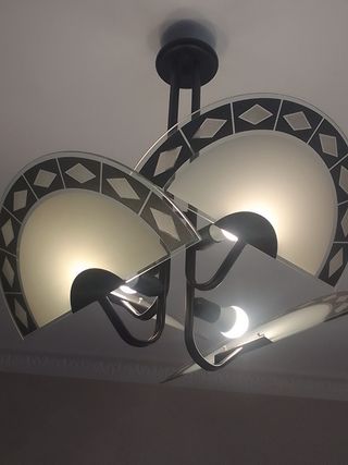 Lampadario vintage anni 80