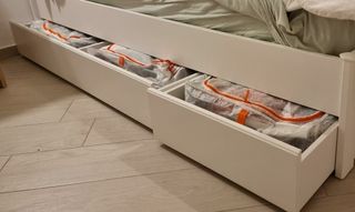 Letto matrimoniale contenitore ikea