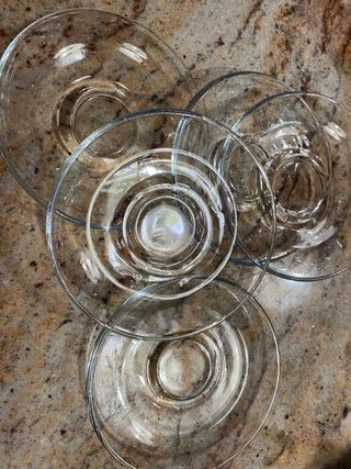 piattini trasparenti