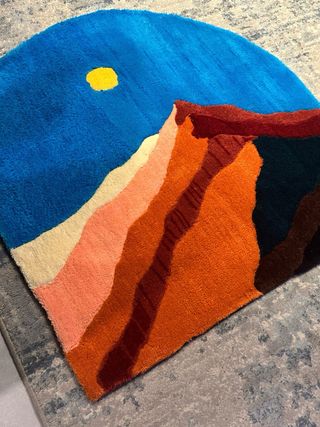 tappeto personalizzato fatto a mano