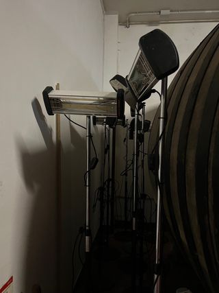 Lampade a infrarossi riscaldanti