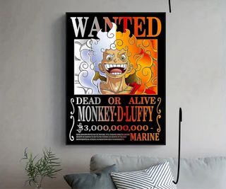 poster one piece luffy