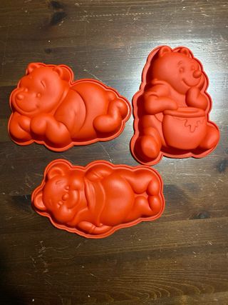 Stampi solci / Silicone molds Winnie the Pooh