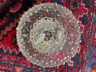 Plafoniera vetro di design anni 60/70