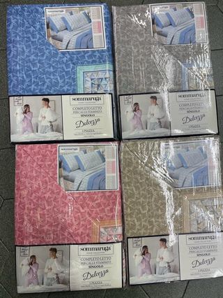 Lenzuola per letto singolo