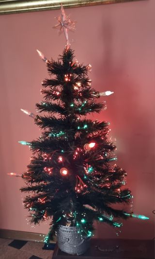 Albero di Natale a Fibre Ottiche