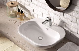Lavabo d'appoggio Hidra ceramica