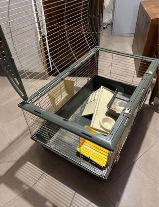 gabbia per conigli