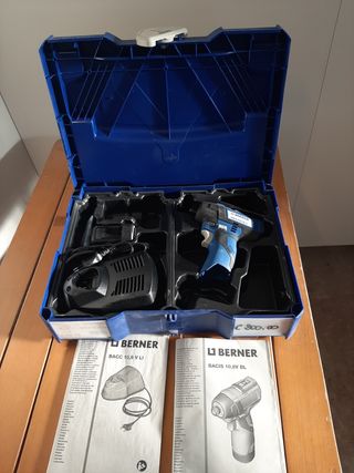 avvitatore a percussione a batteria berner