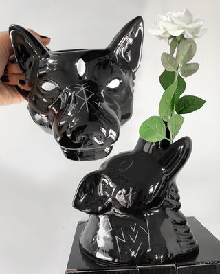 wolf set Killstar mug & vase