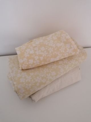 Set lenzuola complete letto singolo cotone
