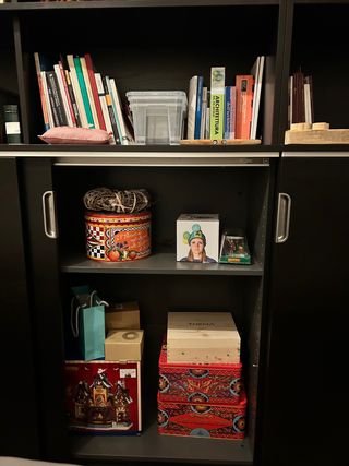 libreria e mobile basso da ufficio