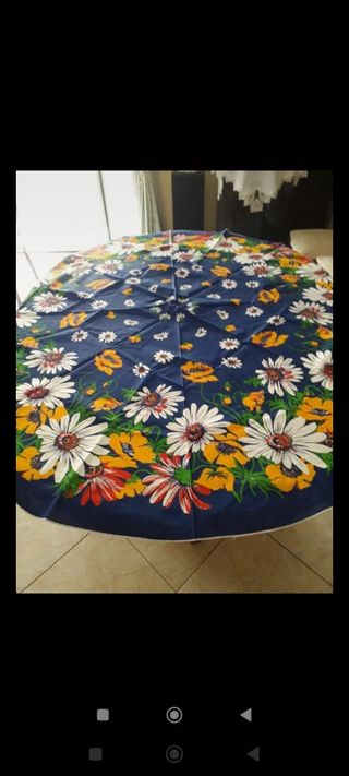 tovaglia da tavola rotonda da 6