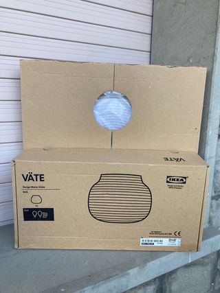 Lampada da soffitto in carta di riso Ikea Vate